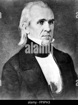 JAMES K. POLK (1795-1849). /nEleventh President of the United States ...