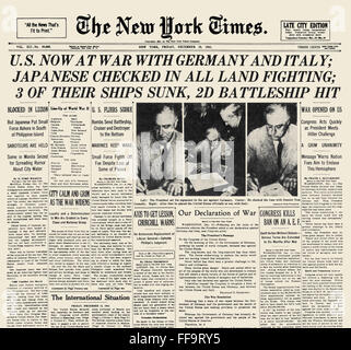 1941 front page New York Journal American Churchill may fly to meet ...