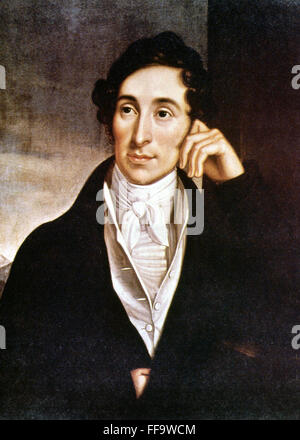Portrait of Carl Maria von Weber (1786-1826) a German composer ...