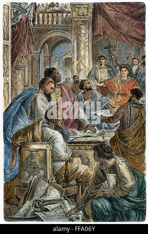 Council of Nicaea Stock Photo - Alamy