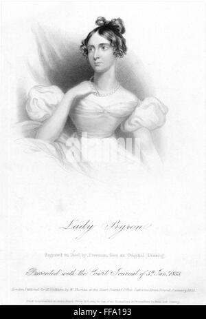 ANNE ISABELLA BYRON /n(1792-1860). NΘe Milbanke. Lady Byron, wife of ...