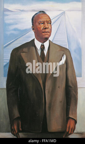 ASA PHILIP RANDOLPH /n(1889-1979). American labor leader. Photographed ...