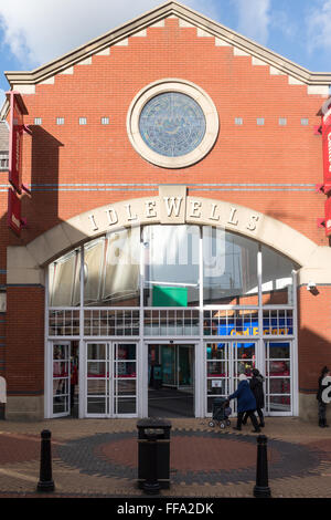Idlewells Shopping Centre,Sutton-In-Ashfield,Nottinghamshire,UK Stock ...