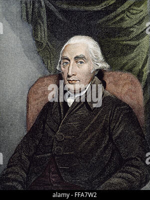 JOSEPH BLACK (1728-1799). /nScottish chemist. Etching, 1787, by John ...