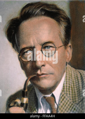 Erwin Schrodinger (1887-1961) Austrian physicist who researched wave ...