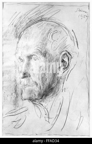 GILBERT MURRAY (1866-1957). /nBritish classical scholar: painting, 1950 ...