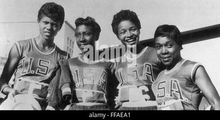 WILMA RUDOLPH (1940-1994). /nAmerican track and field athlete. Rudolph ...