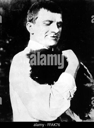 VLADIMIR MAYAKOVSKY /n(1893-1930). Russian poet. Woodcut by Yuri ...