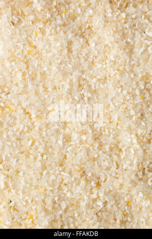 Raw Organic Dry Grits Ready to Cook Stock Photo - Alamy