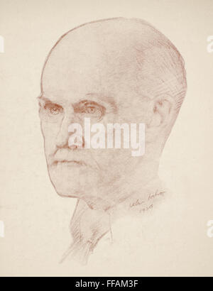 GILBERT MURRAY (1866-1957). /nBritish classical scholar: painting, 1950 ...