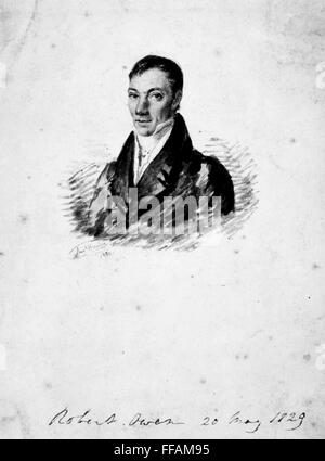 ROBERT OWEN (1771-1858). /nWelsh Socialist and philanthropist ...