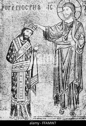 ROGER II OF SICILY /n(1095-1154). Count and first king of Sicily 1130 ...