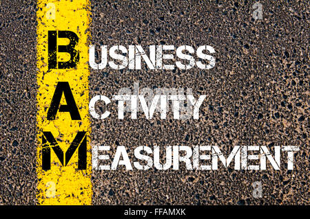Concept image of Business Acronym BAM Benefits Activated Marketing ...
