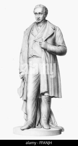 GEORGE STEPHENSON /n(1781-1848). English inventor and founder of ...