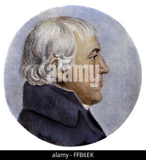 RICHARD BASSETT (1745-1815). /nAmerican political leader. Crayon ...