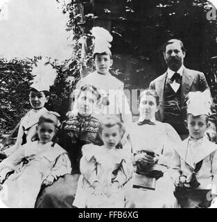 Sigmund Freud (1856-1939), and his mother, Amalia Freud (1835-1929), in ...