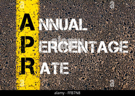 Concept image of Business Acronym APR as Annual Performance Report ...