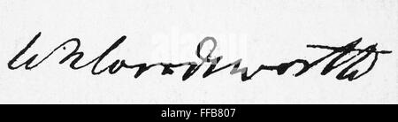 WILLIAM WORDSWORTH /n(1770-1850). English poet. Pencil drawing, 1805 ...