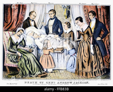 ANDREW JACKSON (1767-1845). /nSeventh President of the United States ...