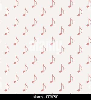 Musical seamless pattern with music notes. Abstract repeating ...