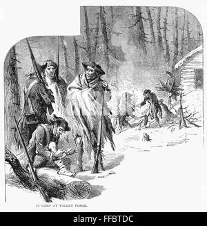 Valley Forge, 1777 Stock Photo - Alamy
