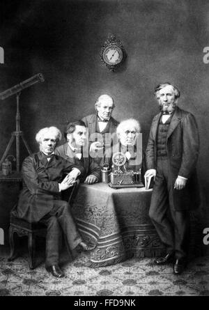 Famous English Scientists, 19th Century Stock Photo - Alamy