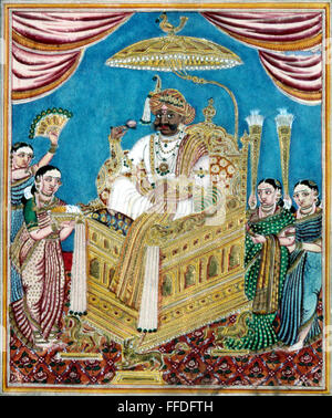 MUMMADI KRISHNARAJA WADIYAR /n(1794-1868). Also know as Krishnaraja ...