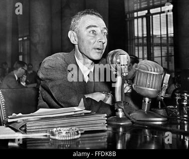 J. ROBERT OPPENHEIMER /n(1904-1967). American physicist. Oppenheimer ...