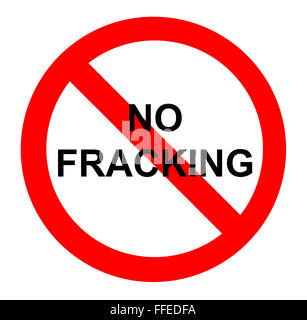 Stop fracking symbol icon Stock Photo - Alamy