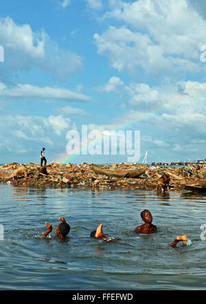 Kroo Bay, Freetown, Sierra Leone Stock Photo - Alamy