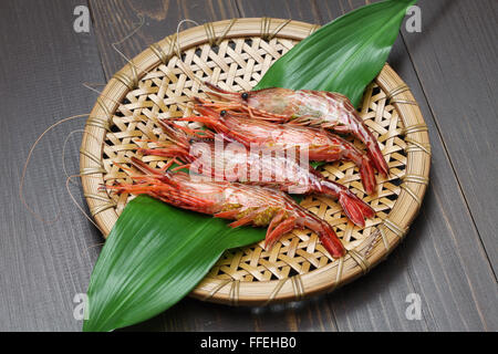 morotoge shrimp, shima ebi, japanese seafood isolated on white ...