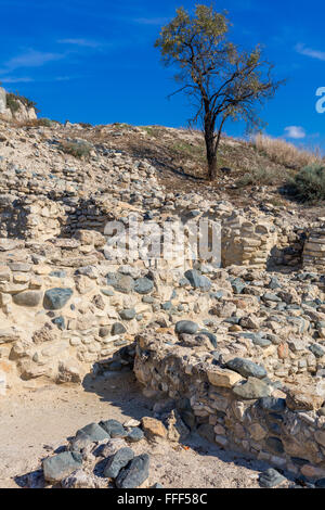 Choirokoitia ( Khirokitia ) Neolithic village, Cyprus Stock Photo - Alamy