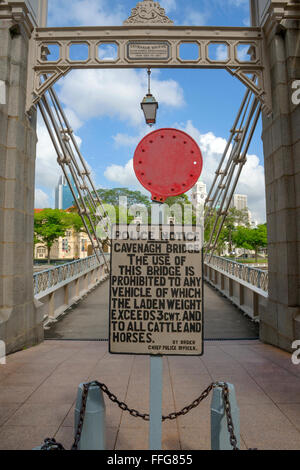 Bridge restriction sign Stock Photo - Alamy