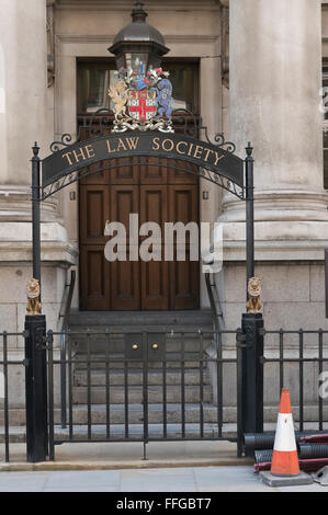 Entrance to the Law Society Chancery Lane in the City of London Stock ...