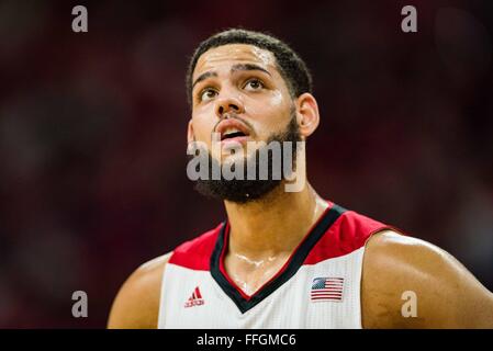 NC State guard Cody Martin (15) knocks the ball away during the NCAA ...