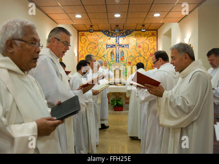 Members of the Pontifical Northern American College sabbatical program ...