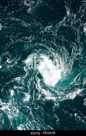 Maelstrom, natural phenomenon of whirlpool, called saltstraumen, Norway ...
