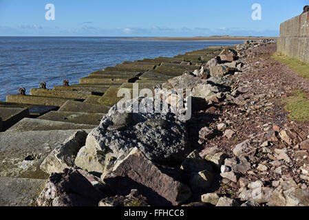 The Outer Barrier. Hodbarrow, Millom, Cumbria, England, United Kingdom ...