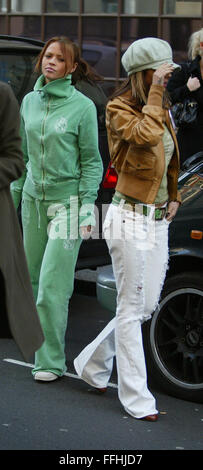 girl band Girls Aloud arriving at the Disney Channel Childrens Awards ...
