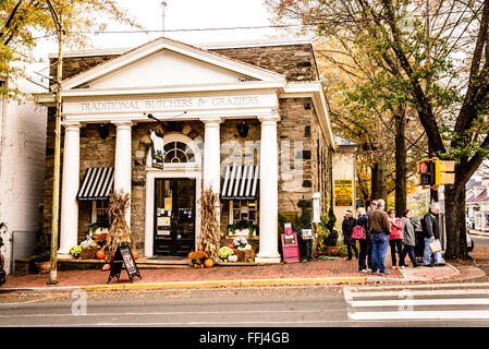 Home Farm Stores, 1 East Washington Street, Middleburg, Virginia Stock ...