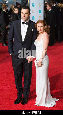 Isla Fisher and Sasha Baron Cohen attend the premiere for the film ...