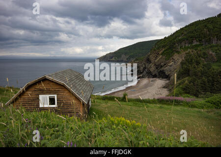 Meat Cove, Cape Breton Highlands, Nova Scotia, Canada Stock Photo - Alamy
