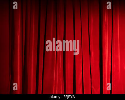 Red theater curtain background Stock Photo - Alamy