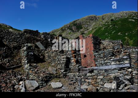 Coniston Coppermines, Bonsor Upper Mill ruins, and the former ...