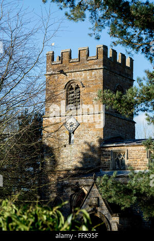 St. Peter and St. Paul Church, Chacombe, Northamptonshire, England, UK ...