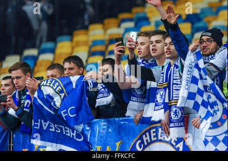 Chelsea fans in action during the Adobe Women's FA Cup match between ...