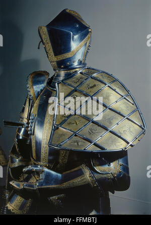 weapons / arms, defensive arms, shields, jousting shield with Chigi ...