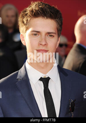 Actor Billy Unger arrives on the orange carpet of Nickelodeon's 27th ...
