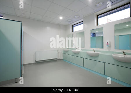 Modern office toilets and washroom Stock Photo: 95733009 - Alamy