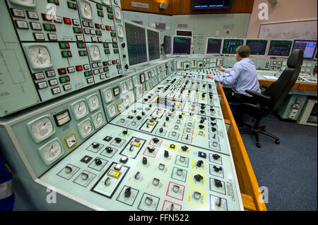 nuclear reactor, control room Stock Photo - Alamy